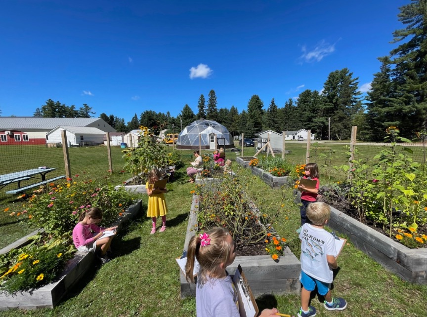 Stratton Farm to School Garden Program | Maine School Garden Network