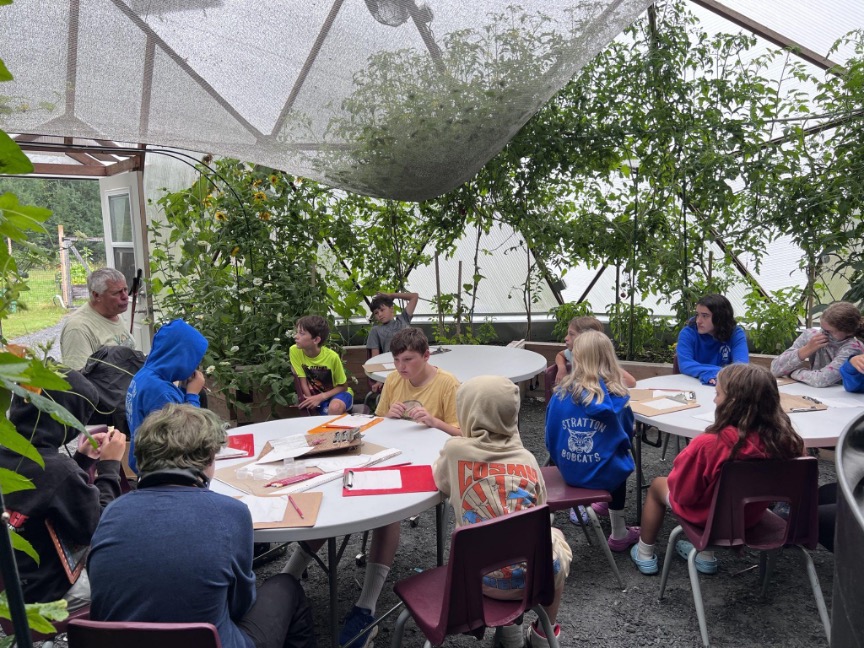 Stratton Farm to School Garden Program | Maine School Garden Network